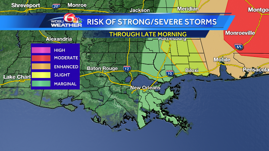 April 5: Windy and cooler Wednesday after rain moves out