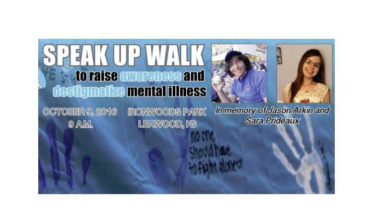 Speak Up walk to raise awareness about mental illness