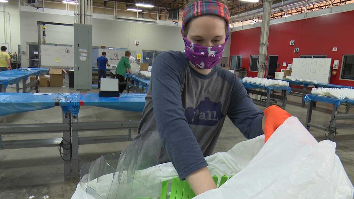 UofL Speed School students engineer PPE for medical professionals