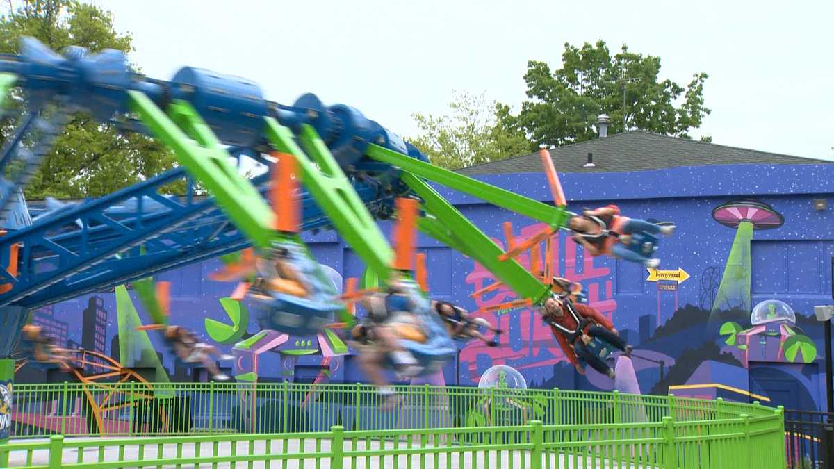 Spinvasion ride debuts at Kennywood Park