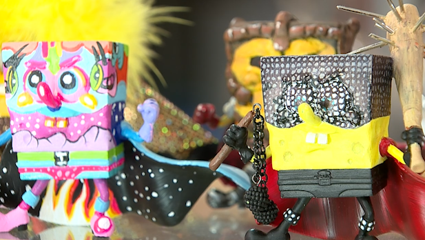 Art exhibition at Neighborhood Comics celebrates Spongebob Squarepants