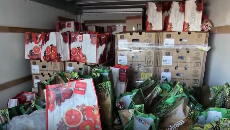 Thanksgiving food assistance program helps hundreds of families in ...
