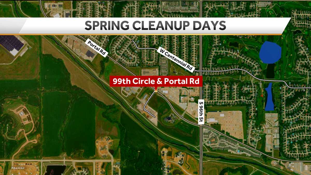 Omaha, Papillion and La Vista Spring cleanup dates