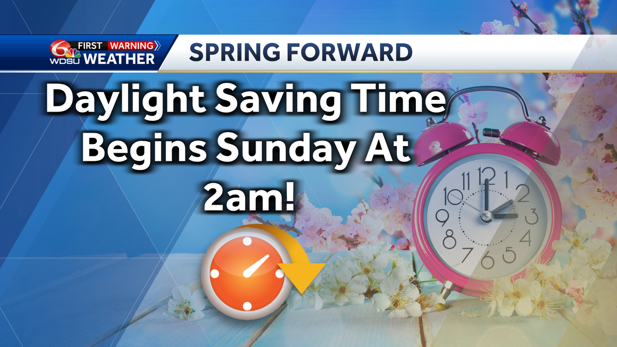 New Orleans Daylight saving time starts this weekend