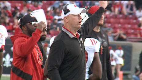 UofL football wraps up spring with annual red-white game