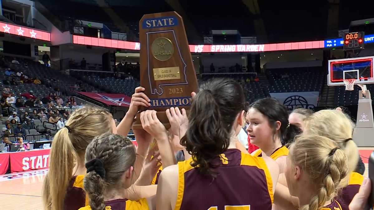 Spring Garden girls win the 1A state title