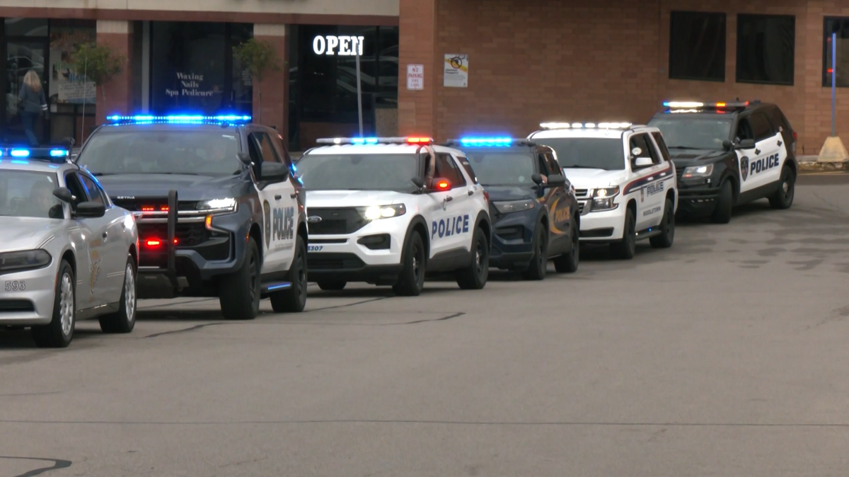 Springboro officers put together police parade for 6-year-old battling ...