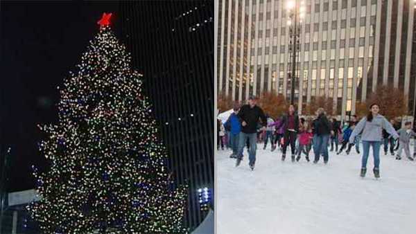 Fountain Square's ice rink, holiday tree arrive next weekend