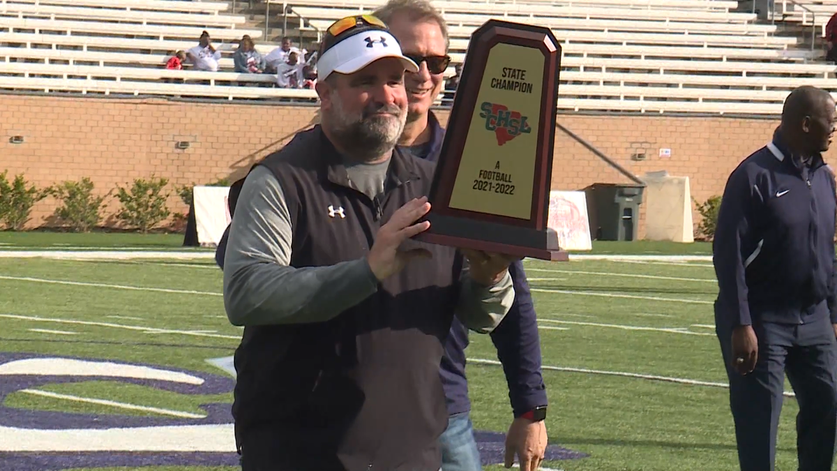 SS Christian football team wins second straight Class A state title