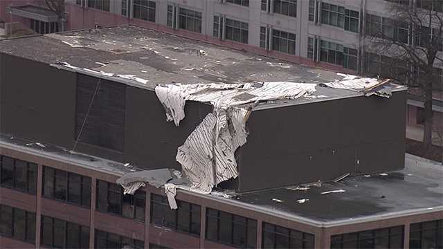 Strong winds lead to downed trees, property damage