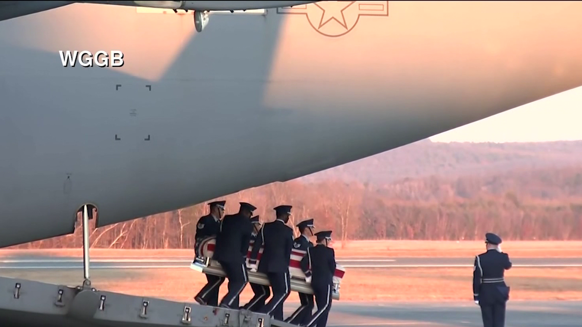 Wake being held for Mass. airman killed in Osprey crash in Japan