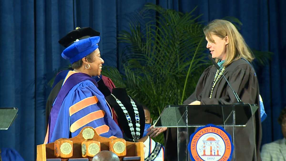 Savannah State University holds investiture ceremony for president