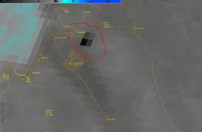 Firefighters respond to fire burning east of Prunedale