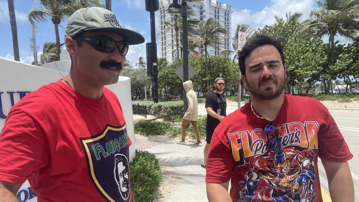 'Nothing better than that': Florida Panthers fans celebrating while ...