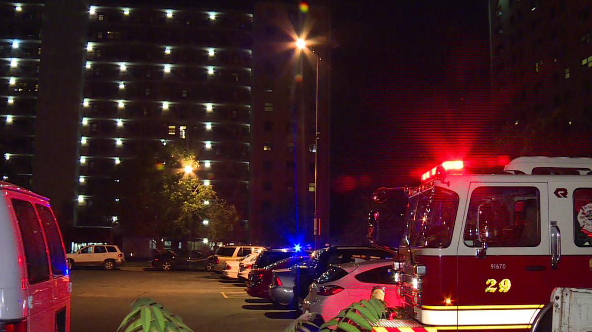Police: Security officer shot at Stanley Rowe Towers