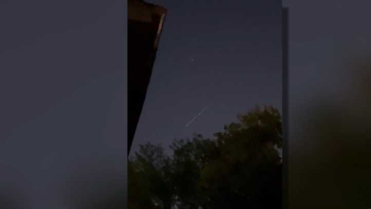 SpaceX Starlink Satellites light up skies over Cincinnati