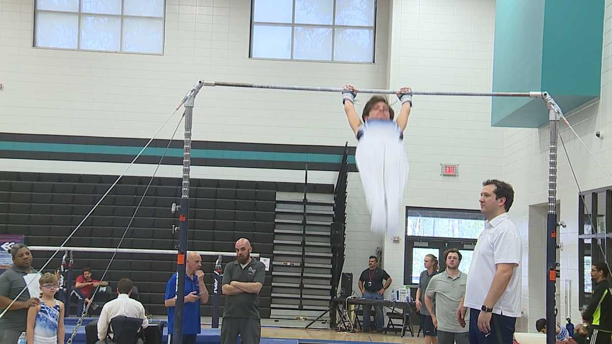 State of Georgia's best young male gymnasts competing in Savannah