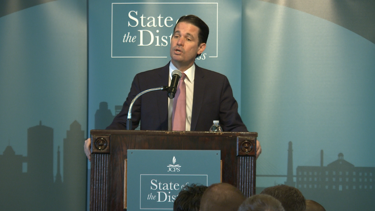 Dr. Marty Pollio delivers JCPS State of the District Address