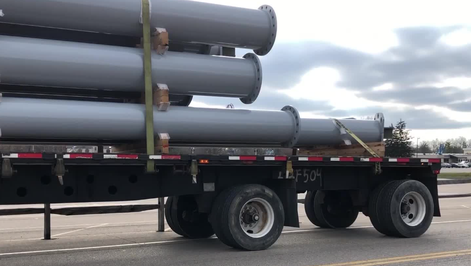 Last truckload of steel delivered to construct Kings Island's first ...