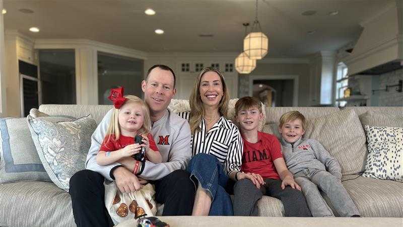 Miami head coach Travis Steele keeping family first during undefeated ...