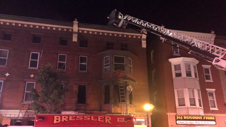 Fire damages three story building in Steelton