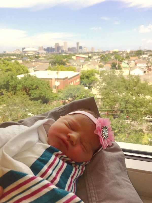WDSU's Randi Rousseau welcomes baby girl!