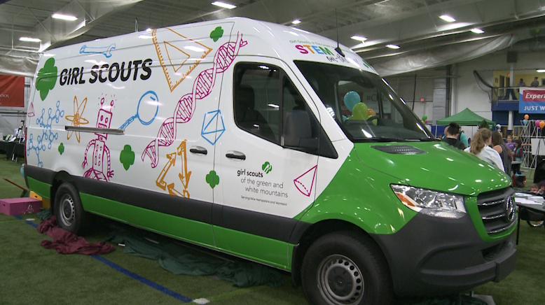 Girl Scouts of the Green and White Mountains unveil STEM-on-the-go van ...
