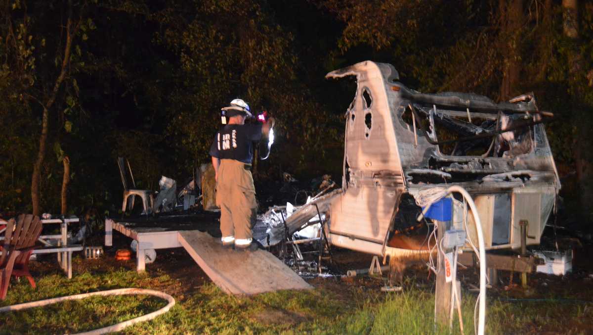 Man Found Dead In Camper After Fire Authorities Say
