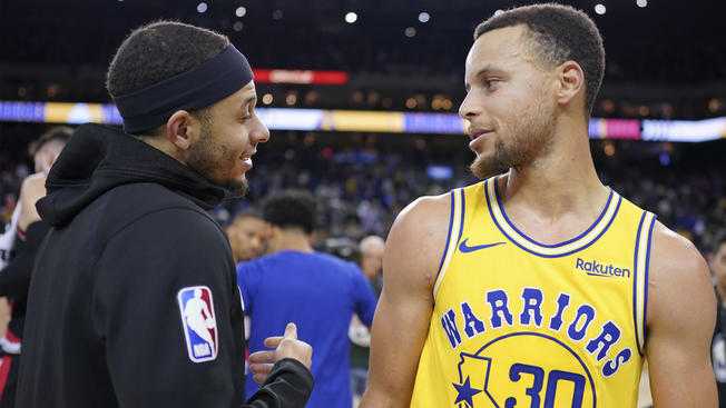 Brothers Steph and Seth Curry to face off during the Western Conference ...