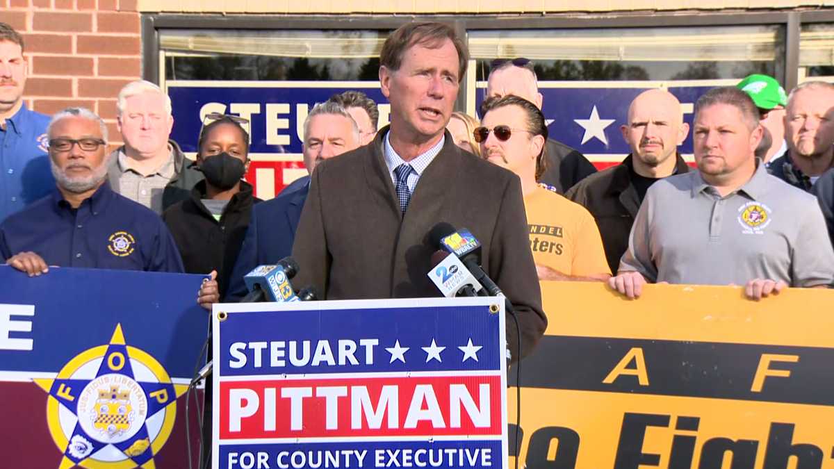 Pittman declares victory in Anne Arundel County executive's race