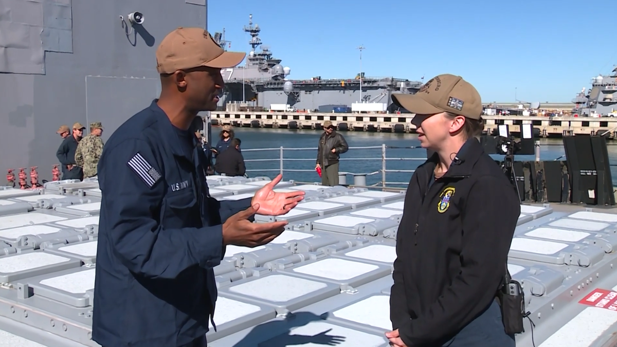 Details on deck: The differences in Navy vessels as American troops ...