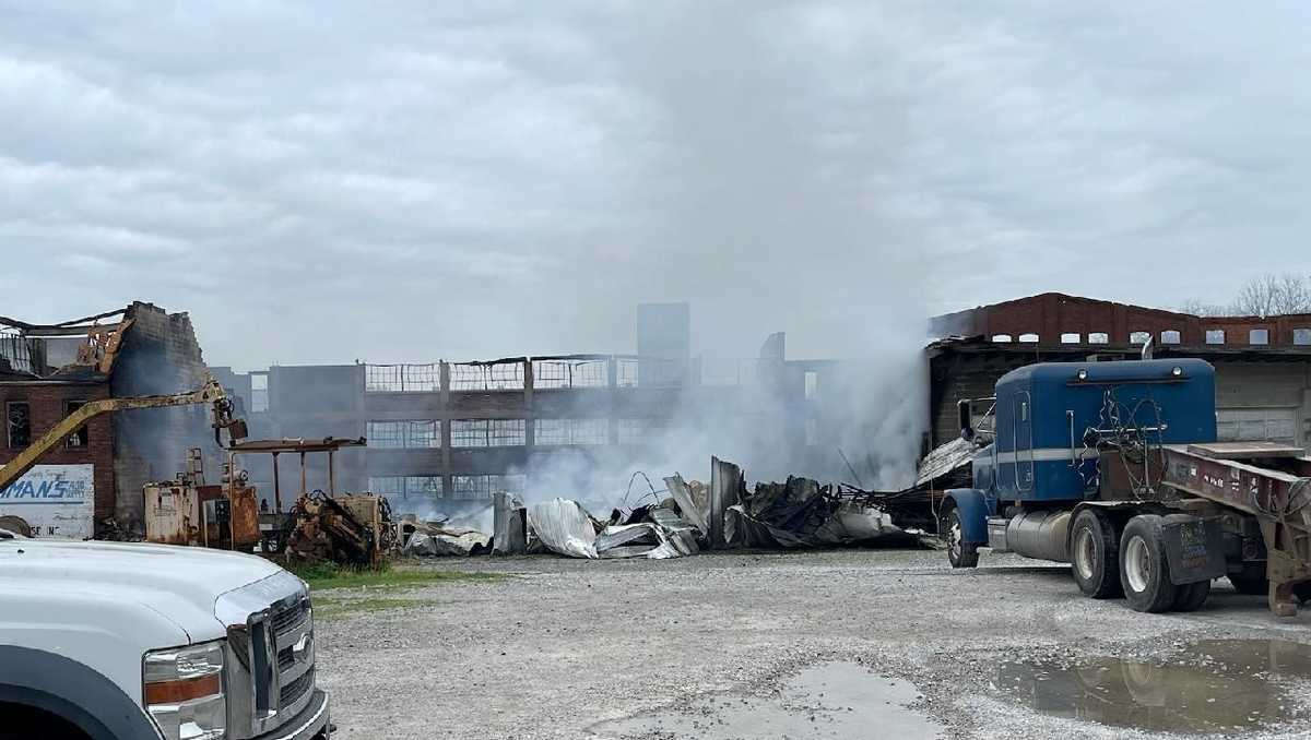 Fire damages York County business
