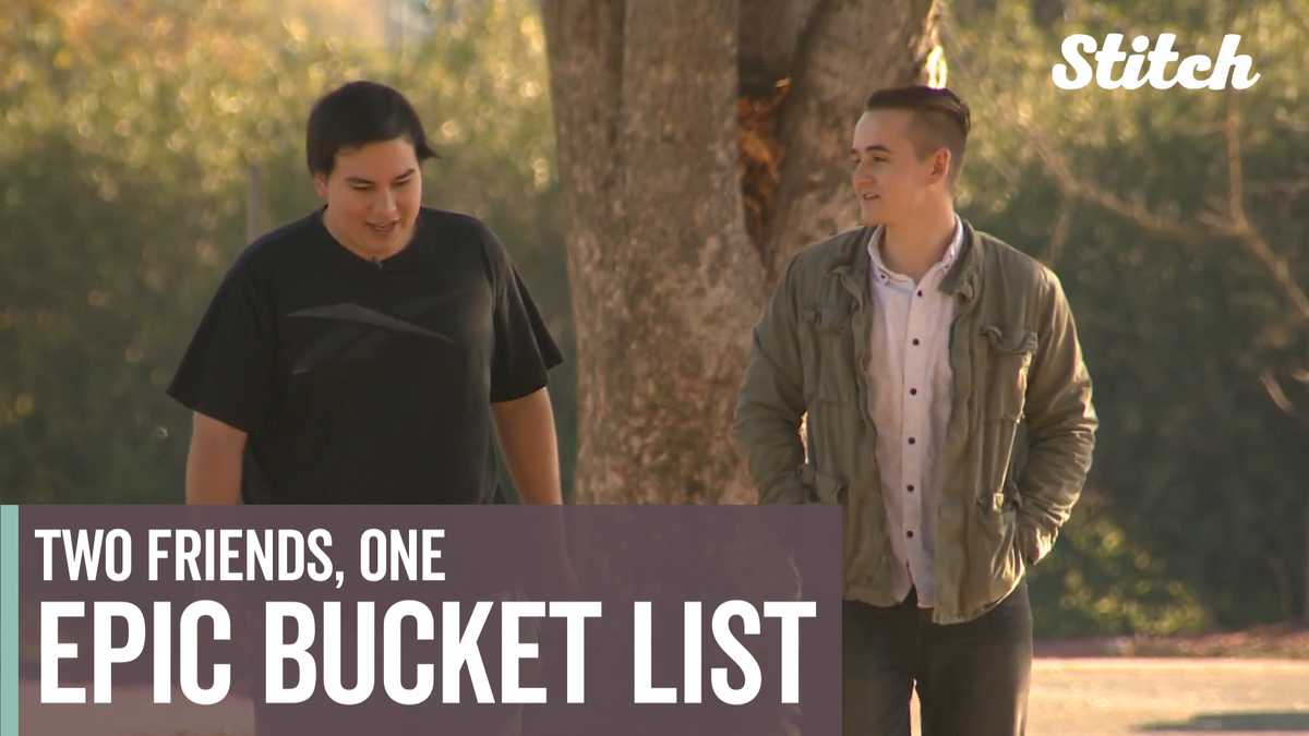 Epic bucket list: Best friends plan final year after cancer diagnosis