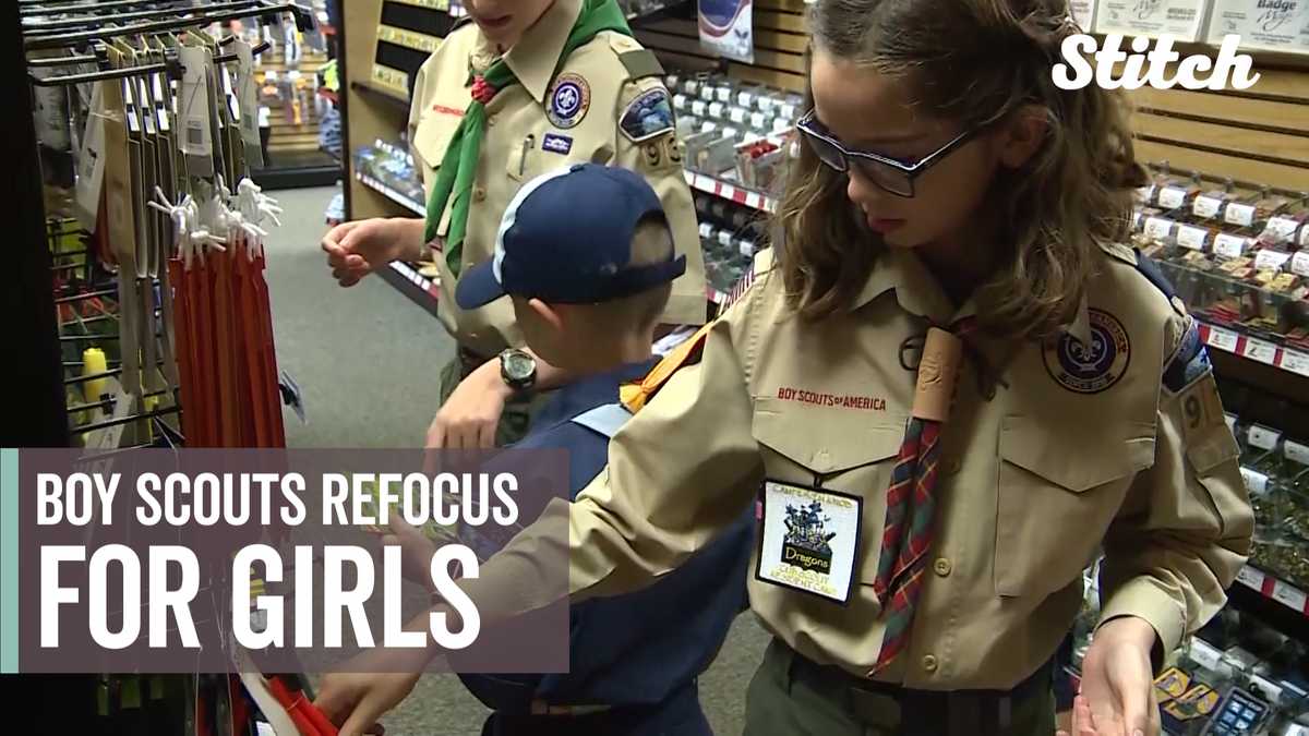 Girls, families jump-start new opportunities with Boy Scouts change