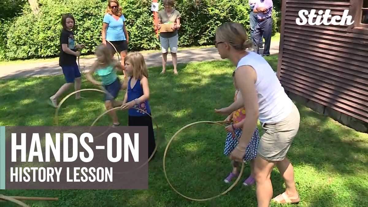 Hands-on history lesson: Kids get unique glimpse of life in the 1700s ...