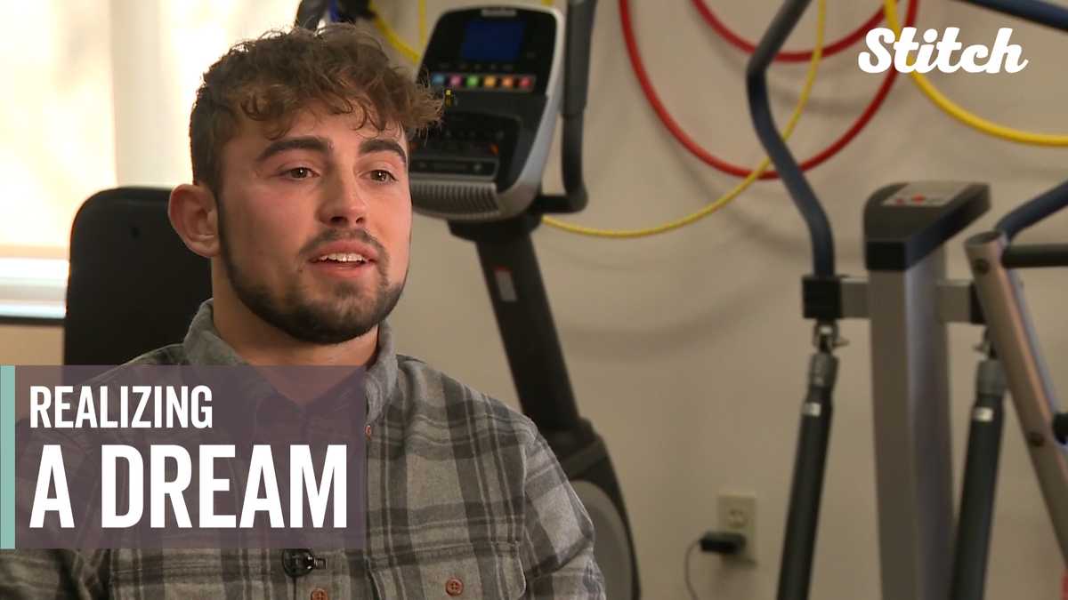 Teen recovering from devastating crash realizes dream