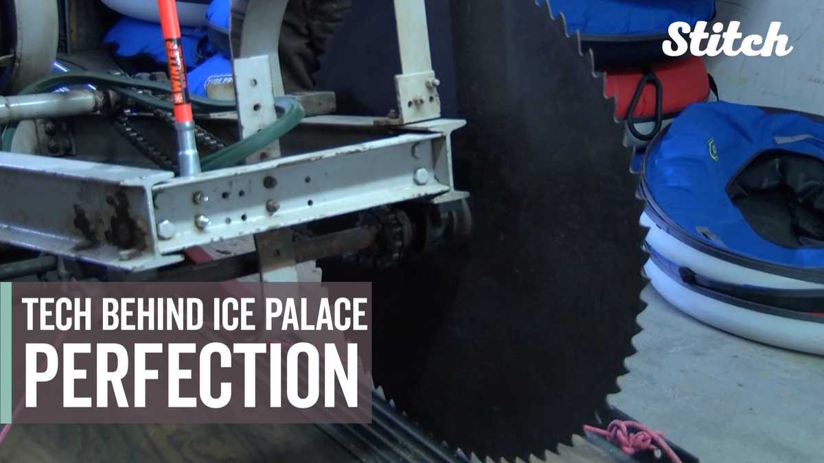 These incredible ice palaces have been made the same way since 1955