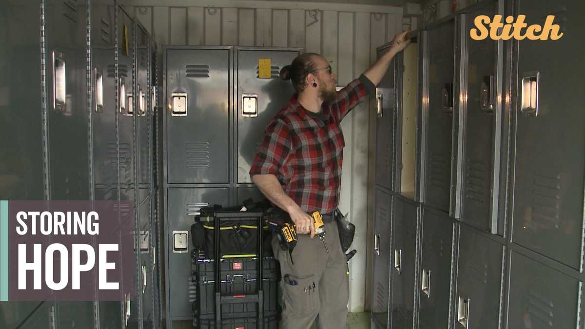 'Safe and secure': Lockers helping those in need