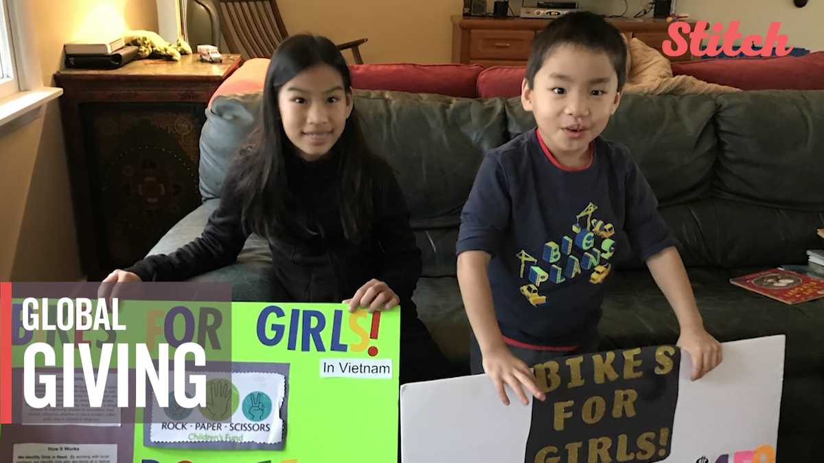 Global giving: Fifth-grader helping girls in Vietnam