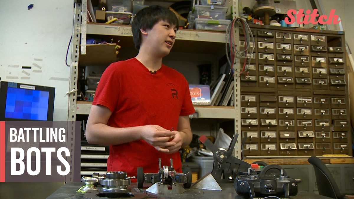 MIT student with unique history makes robots that fight other bots