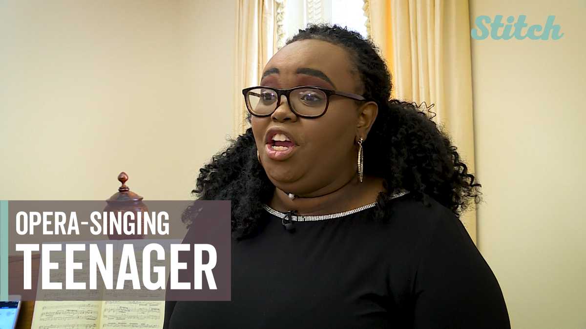 Teenager gaining attention for her opera singing