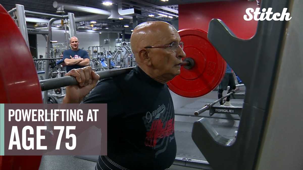 'I feel great': Man turns to powerlifting in his 70s, sets records