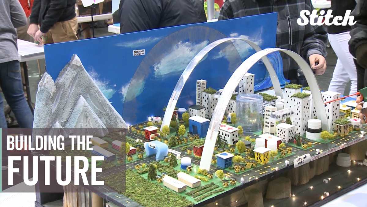 Students create futuristic cities that withstand natural disasters
