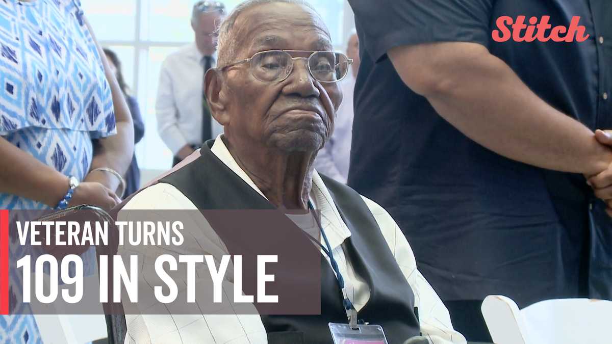 ‘Good feelings’: 109-year-old veteran’s secret to long life is focusing ...