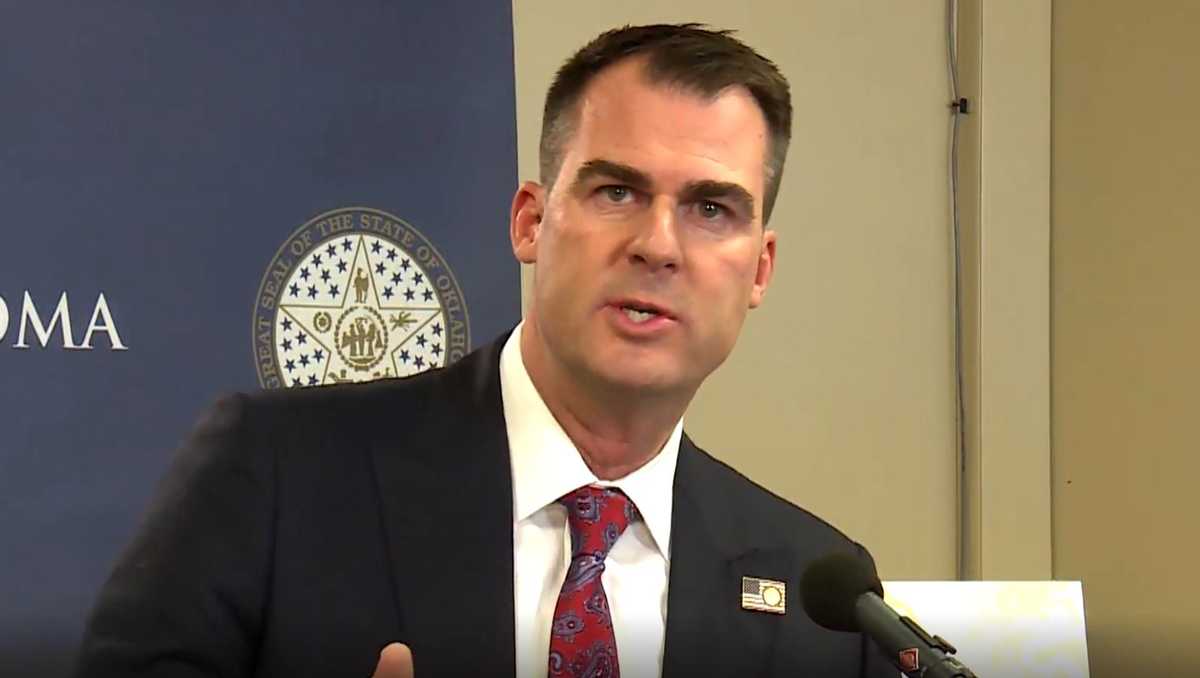 Oklahoma governor faces backlash over tweet amid virus Oklahoma governor faces backlash over tweet amid virus