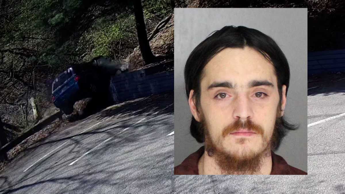 Police: Man stole car in Butler, crashed over embankment during chase