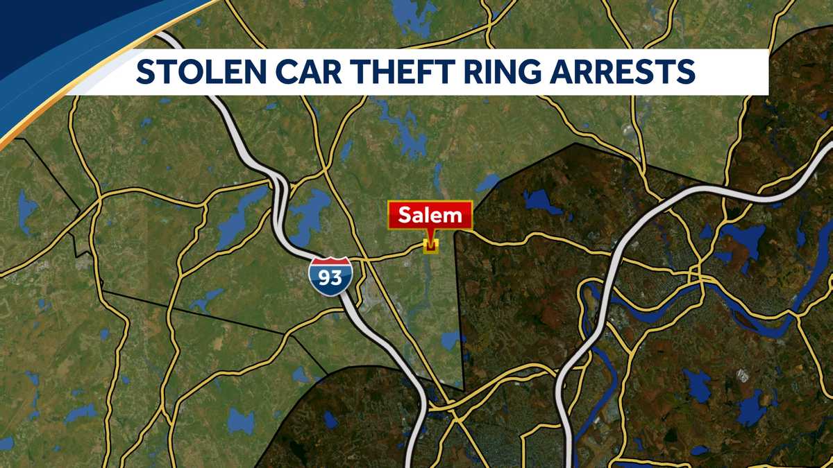 Police: 3 arrested in Salem for participating in car theft ring
