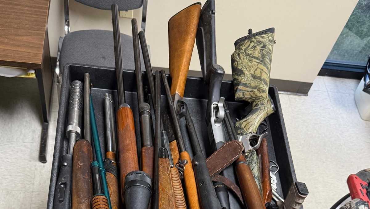 Deputies find stolen vehicles, guns & chainsaws in Rankin chop shop bust