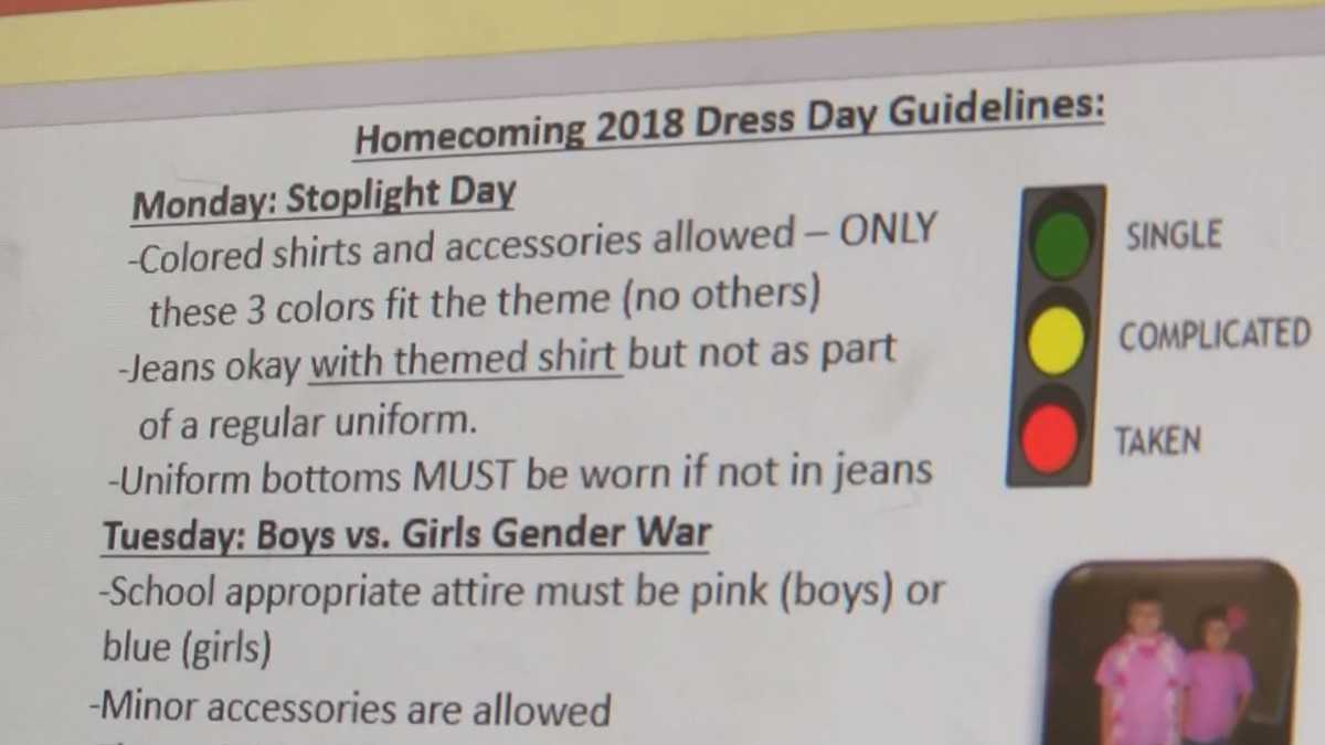 Dad calls middle school 'inappropriate' for asking kids to dress based ...