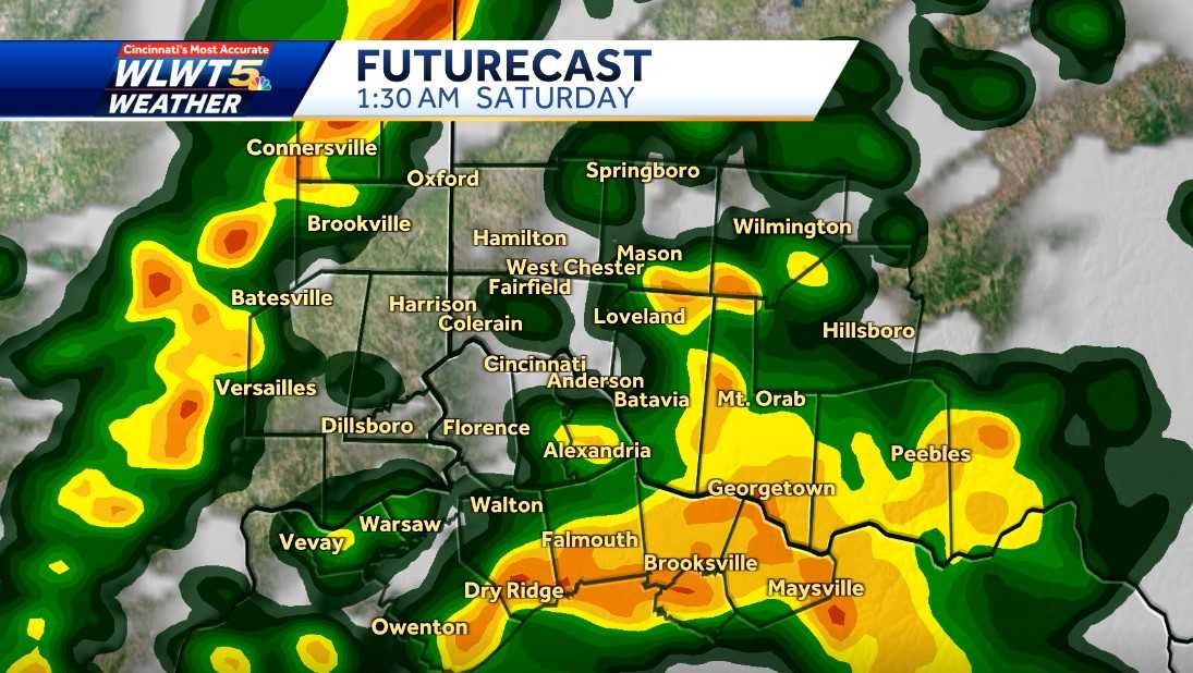 Hour-by-hour: When severe threat moves through Cincinnati area